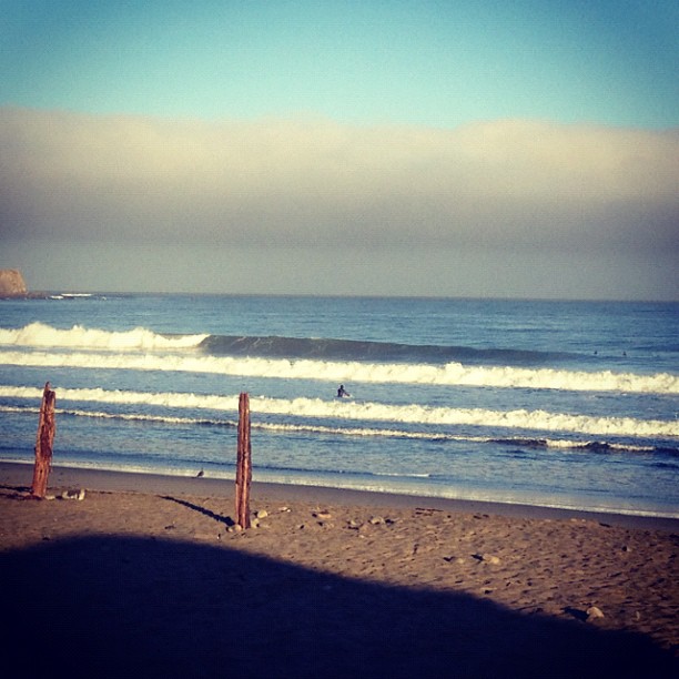 Back in California – Learning to Surf